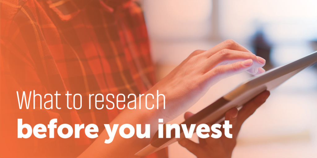 What to research before you invest - Ultimate Finance Group - UFG